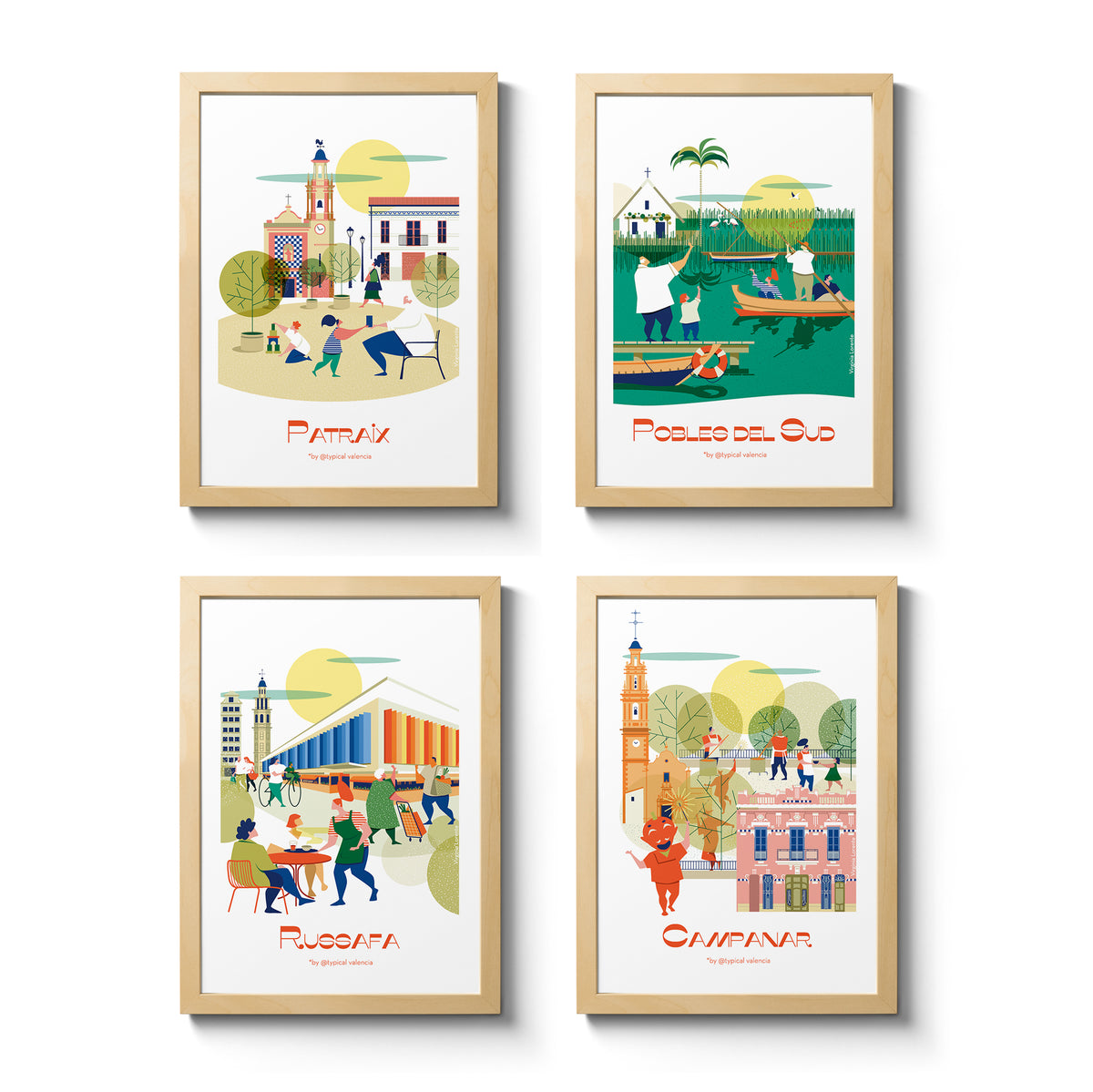 LÁMINA / PRINT A5 JARDÍ DEL TÚRIA – atypical valencia