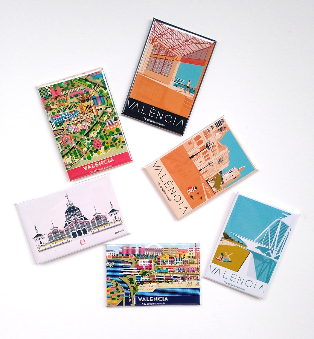 IMAN PLAZA DE LA VIRGEN / MAGNET VIRGIN SQUARE – atypical valencia